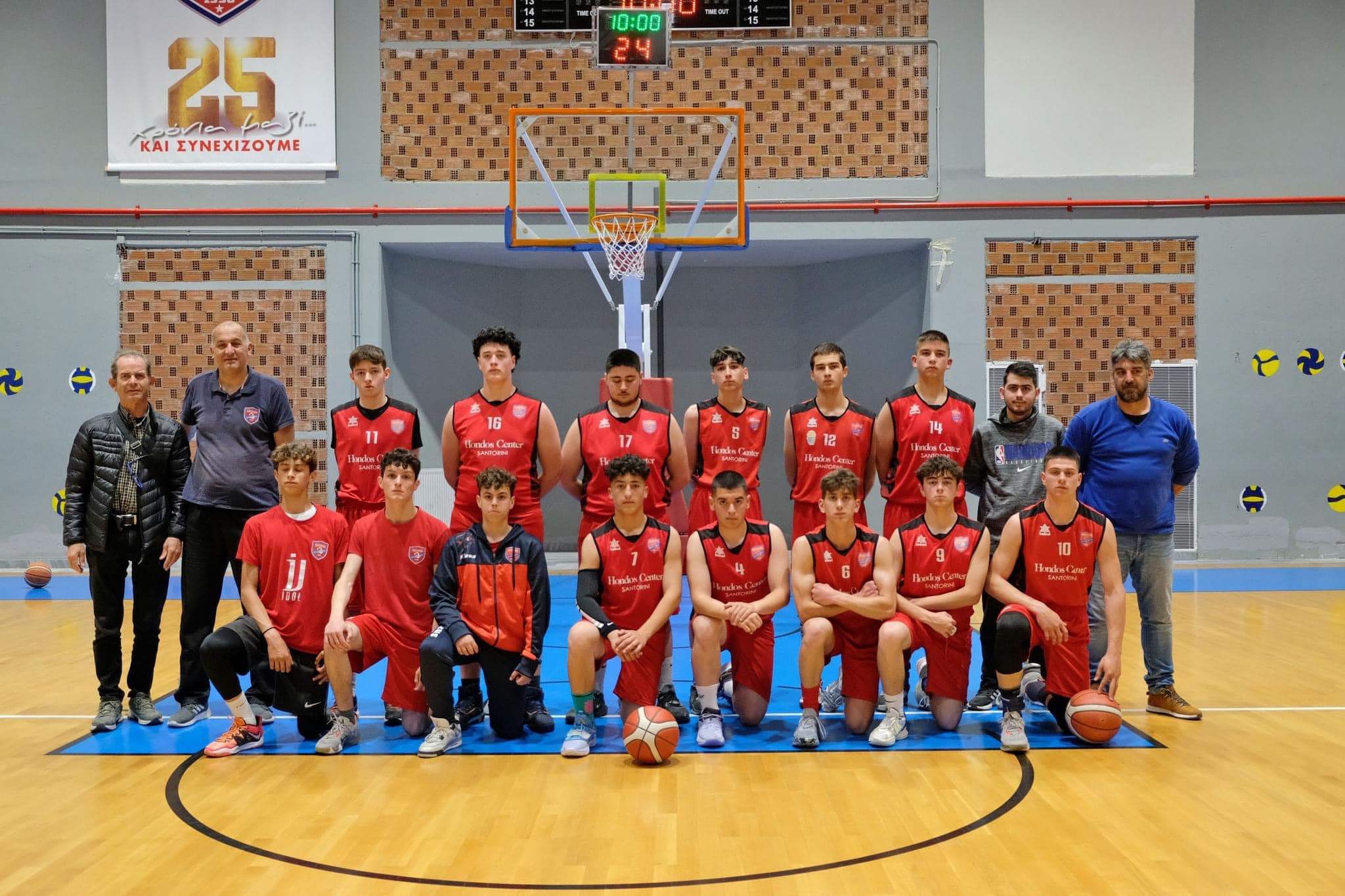 Συγχαρητήρια στους Παίδες της Α.Ε Σαντορίνης - ΤΑΠ Θήρας