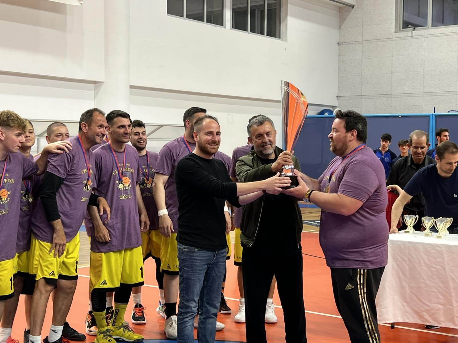 Συγχαρητήρια του Δ.Α.Π.Π.Ο.Σ για το Final 4 Αντρών - ΤΑΠ Θήρας